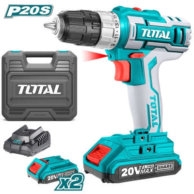 Máy khoan vặn vít dùng pin 20V Total TDLI200215 Giá tốt | Máy Khoan Pin 20V